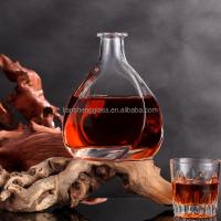 China OEM/ODM Accepted Clear Glass Bottle 500ml 750ml Custom Size for Gin Whisky for sale