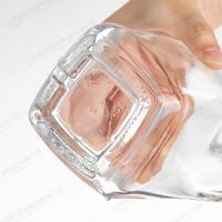 China Wholesales Custom Size Accepted 500ml Frosted Transparent Glass Wine Bottles for Wine for sale