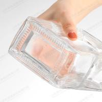 China Glass Bottles For Beverage Customized Color Tequila Rum Gin Bottles for sale
