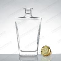 China OEM ODM Wine Glass Bottle 350ml 550ml 750ml Empty Whisky Vodka Glass Bottle for sale