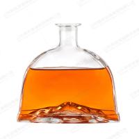 China Clear Borate Glass Wine Bottles for Wine Production Manufactured by Glass Bottle for sale
