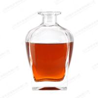 China Clear Glass Wine Bottle 350ml 500ml 700ml 1000ml for Wine Personalized Packaging for sale