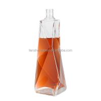 China Glass Bottle for Gin Vodka Whisky Tequila Liquor with Stopper Customized Bottle Color for sale