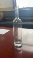 China Custom Crystal Glass Wine Bottles 500ml 750 ml for Hot Stamping and Roll On Sealing for sale