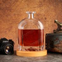 China Customized Glass Wine Bottles With Hot Stamping Surface Handling for sale