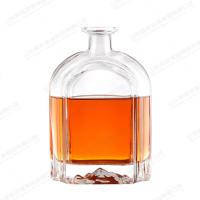 China Rubber Stopper Sealing Type Glass Wine Bottle Acceptable for Customized Wine Bottle for sale