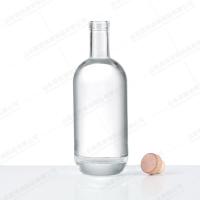 China 100ml 250ml 500ml 700ml 750ml Clear Glass Wine Bottle for Beverage Customer Needs for sale