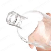 China 100ml 250ml 500ml 700ml 750ml Clear Glass Wine Bottle for Beverage Customer Needs for sale