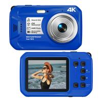China Retro Vintage  4K 64MP HD Waterproof Camera With IP68 5M Waterproof Auto Focus 16X Digital Zoom Underwater Camera for Snorkeling for sale