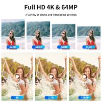 China Retro Vintage  4K 64MP HD Waterproof Camera With IP68 5M Waterproof Auto Focus 16X Digital Zoom Underwater Camera for Snorkeling for sale