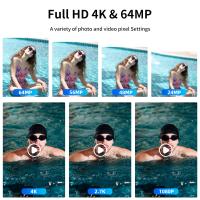 China Retro Vintage HD 4K 64MP Waterproof Camera IP68 5M Waterproof Auto Focus 16X Digital Zoom Underwater Camera for Snorkeling for sale