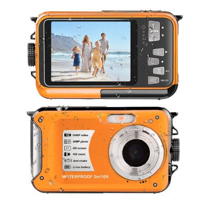 China Newest HD Waterproof Camera 1080P 30MP 10FT/3M Underwater Digital Camera Snorkeling and Swimming Camera for sale
