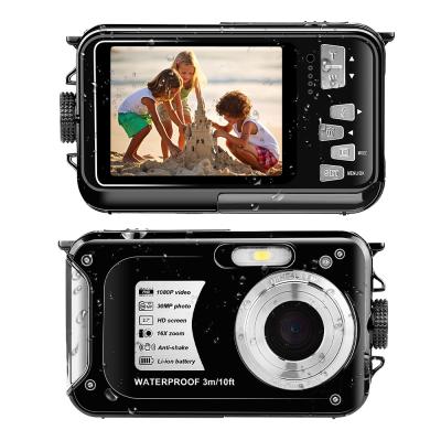 China Retro VIntage Waterproof Camera 10FT Underwater Camera 30MP 1080P FHD Video Resolution Waterproof Digital Camera for Snorkeling for sale