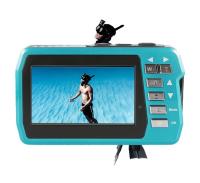 China Retro Vintage  Waterproof Digital Camera 4k 56MP Anti-Shake Dual Screen Video Recorder Underwater 10FT Camera for Snorkeling for sale