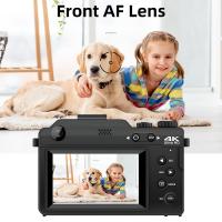 China Newest 4K Digital Cameras With WiFi Autofocus 18X Digital Zoom 3.0 Inch IPS Screen QHD 56MP 4k SLR Vlogging Camera for Youtube for sale