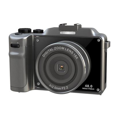 China Hot Sale Professional 4K Black Auto Focus 18x Digital Zoom,3'' IPS Screen Digital High-Definition Camera for Photography for sale