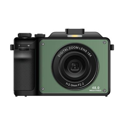 China New Style 4k  Professional Photo Video Camera Dslr Camcorder Front AF Lens 48MP 18x Digital Zoom Digital Cameras for Photography for sale