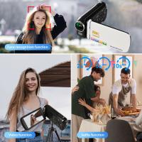China Portable Video Cameras  8K Camcorder 18X Digital Zoom 2.4 IPS Touch Screen  with Face Capture and Beauty Face Camera for sale