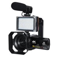 China Newest Hd 4K Video Camera Camcorder 3.0 Inch Touch Screen Wifi Ir Night Vision Vlogging Camera for Youtube for sale