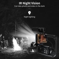 China Newest Hd 4K Video Camera Camcorder 3.0 Inch Touch Screen Wifi Ir Night Vision Vlogging Camera for Youtube for sale