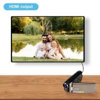 China Hot Sale 2.7K HD Video Camera 18X Digital Zoom Camera Face Capture Camera Video Recorder for sale
