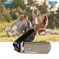 China Hot Sale 2.7K HD Video Camera 18X Digital Zoom Camera Face Capture Camera Video Recorder for sale