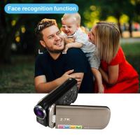 China Hot Sale 2.7K HD Video Camera 18X Digital Zoom Camera Face Capture Camera Video Recorder for sale