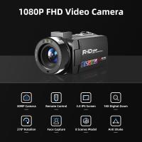 China Cheap 1080P FHD Video Cameras 3.0 Inch TFT Screen Video Camcorder 18X Digital Zoom Vlogging Camera for Photography for sale