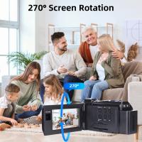 China OEM/ODM 4k Dual Lens Digital Video Camera  48mp Camcorder for Youtube Vlogging with Wifi Digital Camera Recorder for sale