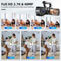 China Factory Direct 2.7K 16X Optical Zoom 4.0 HD Inch IPS Screen for YouTube Video Camera Camcorder Video Camera Camcorder for sale