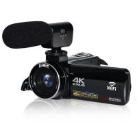 China Newest Hd 4K Video Camera Camcorder 3.0 Inch Touch Screen Wifi Ir Night Vision Vlogging Camera for Youtube with Micro for sale