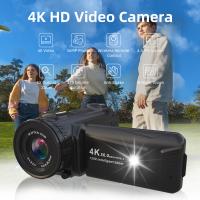 China Newest HD 4K 56MP Video Cameras  6X Optical Zoom 4.0 IPS Touch Screen Handheld Camcorder DV Vlogging Camera for Photography for sale
