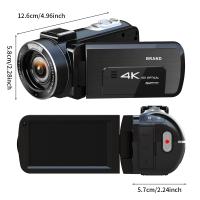 China 4K 30MP 10X Optical Zoom Video Camera Camcorder 3.0 Inch IPS Touch Screen With Wifi&Remote Control&Anti-Shake&Macro Vlog Camera for sale