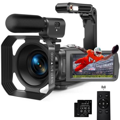 China Hot Sale 4K Video Digital Camera Camcorder HD WiFi IR Night Vision Vlogging Camera for YouTube Touch Screen Camera Recorder for sale