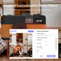 China Retro Film-Style Screenless CMOS Digital Camera Support Custom Filters Via Website Mirrorless Camera with LED Compact Cameras for sale