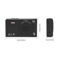 China Newest Good Quality 80MP 5K Video 16X Digital Zoom 650mAh Digital Cameras Recorder with Wifi Anti-Shake Shooting for Photography for sale