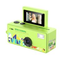 China Portable 720P Retro Mini Trendy Toy Thumb Digital Camera with 0.96-Inch Flip Screen and 200mAh Battery Wearable Classic Camera for sale