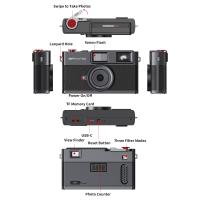 China Newest Vintage Screenless Digital Camera 8MP Photo 3 Mode Filters with Xenon Flash for Camping and Party As Christmas Gift for sale