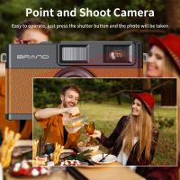 China Retro Mini Screenless Digital Camera No Screen 8MP Camping Party Outdoor Camera with 3 Mode Filters Xenon Flash for Christmas for sale