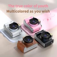China Mini Vintage 1080P 64MP HD Digital Camera With 2.4 Inch Screen and 800mAh Battery for Children Students Vlog As Christmas Gifts for sale