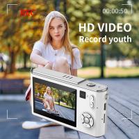 China Retro Digital Camera for Teens HD Video 3.0 Inch Screen 1000mAh Battery Auto Focus Support 32GB TF Card for sale
