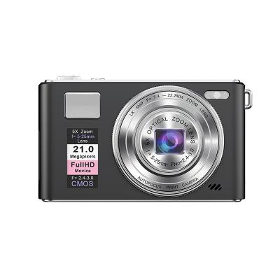 China 5K Ultra Clear Cheap Digital Camera with 5X Optical Zoom 64MP CMOS Image Stabilization for Vlog Photography Full HD Video for sale