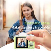 China Hot Selling LK-011 Mini Digital Camera 1080P HD 64MP CMOS Flash Beauty Filter 128GB Expandable Rechargeable Battery Student Gift for sale