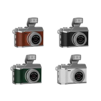 China Vintage Digital Mini Student Camera 21g Ultra Light Body Retro Wearable Ornament Camera with 0.96 Inch Screen LED Fill Light for sale