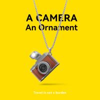 China Vintage Digital Mini Student Camera 21g Ultra Light Body Retro Wearable Ornament Camera with 0.96 Inch Screen LED Fill Light for sale