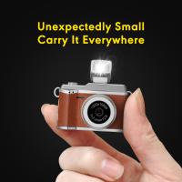China Vintage Digital Mini Student Camera 21g Ultra Light Body Retro Wearable Ornament Camera with 0.96 Inch Screen LED Fill Light for sale