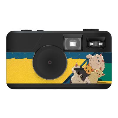 China Retro Screenless Digital Camera Screen-free 8 Mode Filters Without Screen 8MP Photo with Photo Counter LED Flash Camping Camera for sale