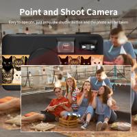 China Mini Vintage Screenless Digital Camera Screen-free 8 Mode Filters Without Screen 8MP Photo with Photo Counter Camping Camera for sale