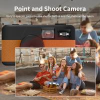 China Retro Screenless Digital Camera Screen-free 8 Mode Filters Without Screen 8MP Photo with Photo Counter LED Flash Camping Camera for sale