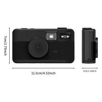 China Retro Screenless Digital Camera Screen-free 8 Mode Filters Without Screen 8MP Photo with Photo Counter LED Flash Camping Camera for sale